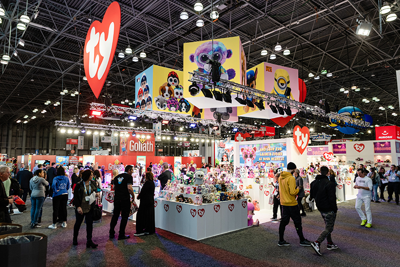 Toy Fair Attendance Up 7% Over 2020